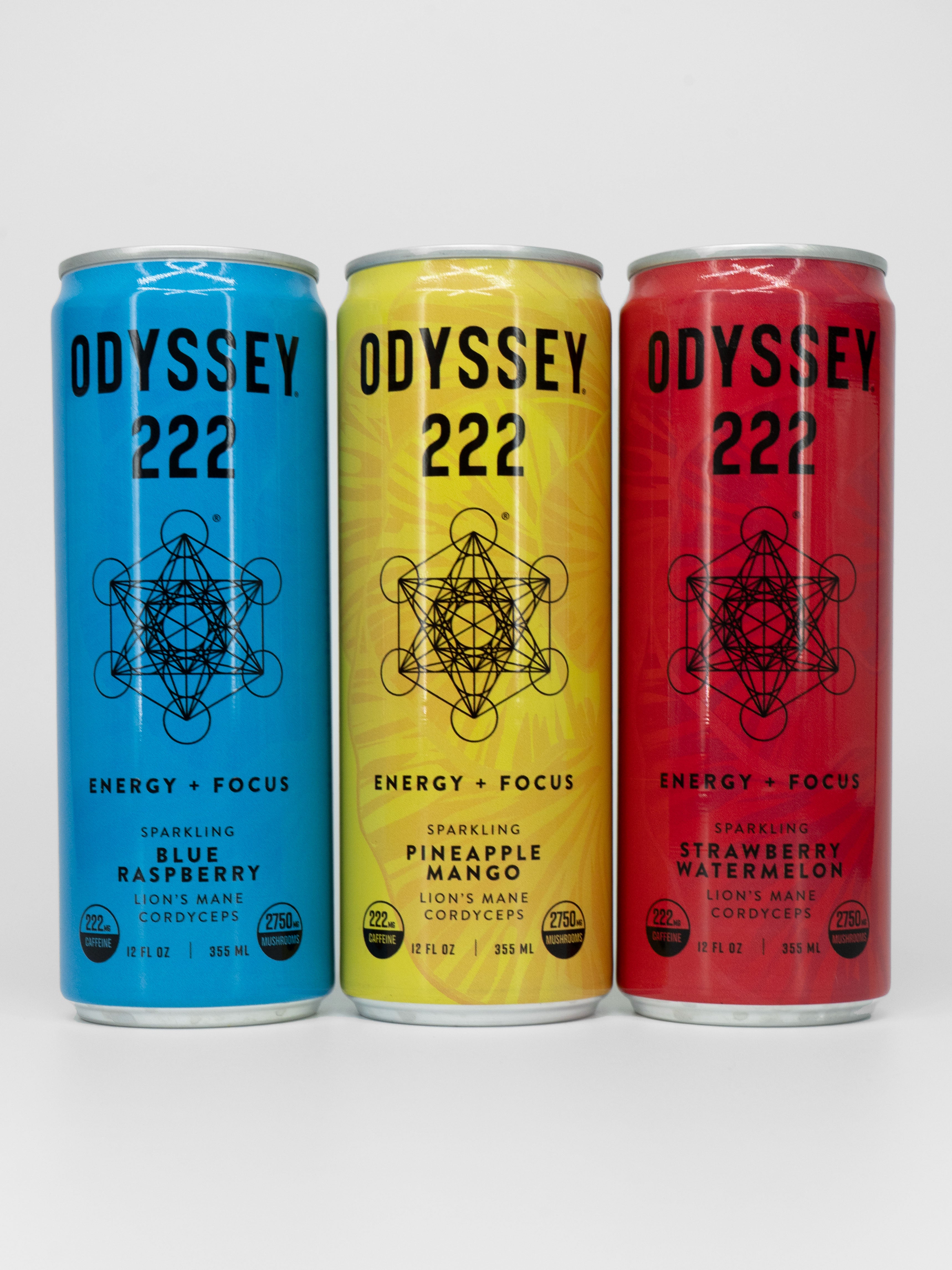 Odyssey | 222 Sparkling Mushroom Seltzer | Strains of the Earth