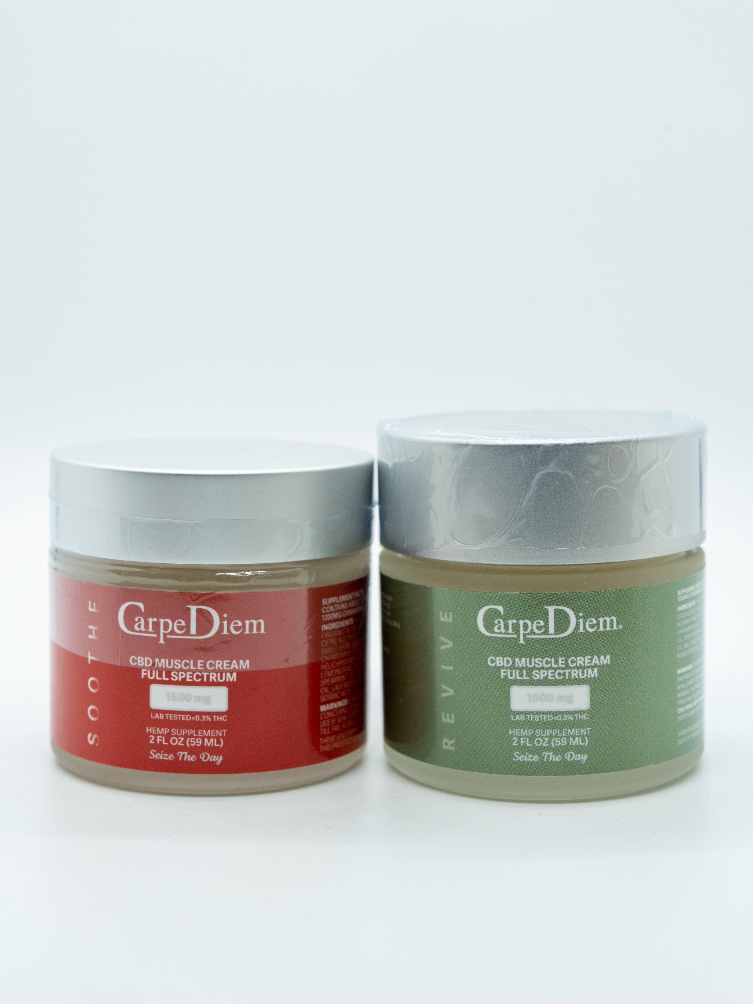 Carpe Diem | Muscle Cream | 1500mg Full Spectrum CBD | Strains of the Earth