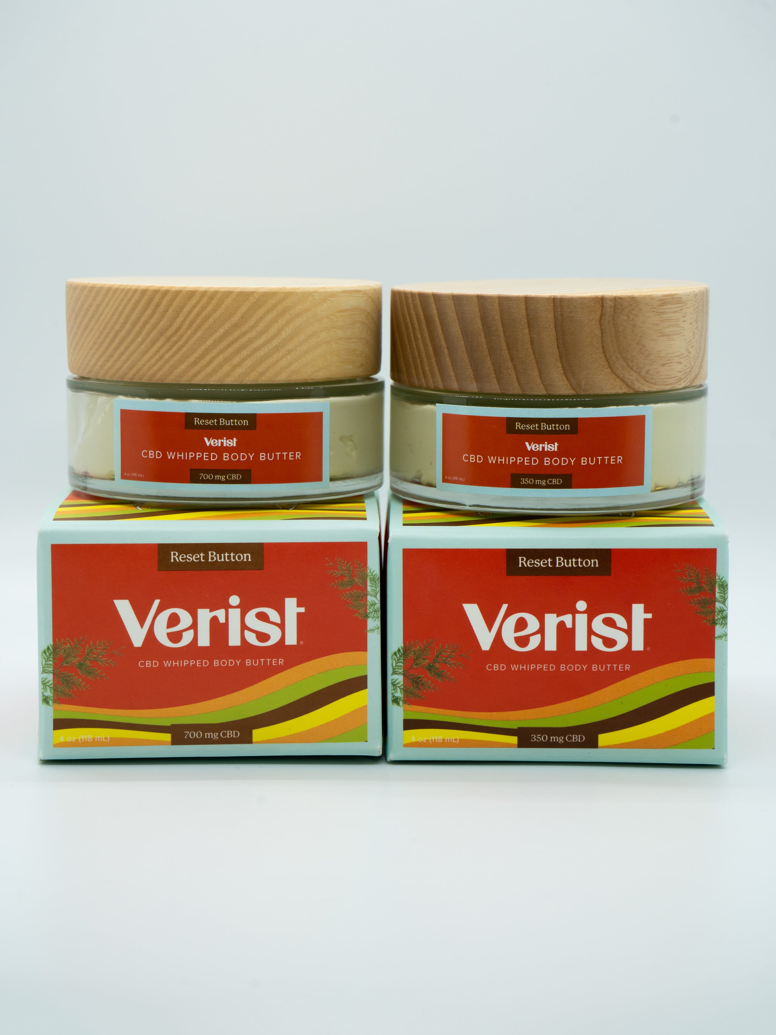 Verist | CBD | Whipped Body Butter Reset Button | Strains of the Earth