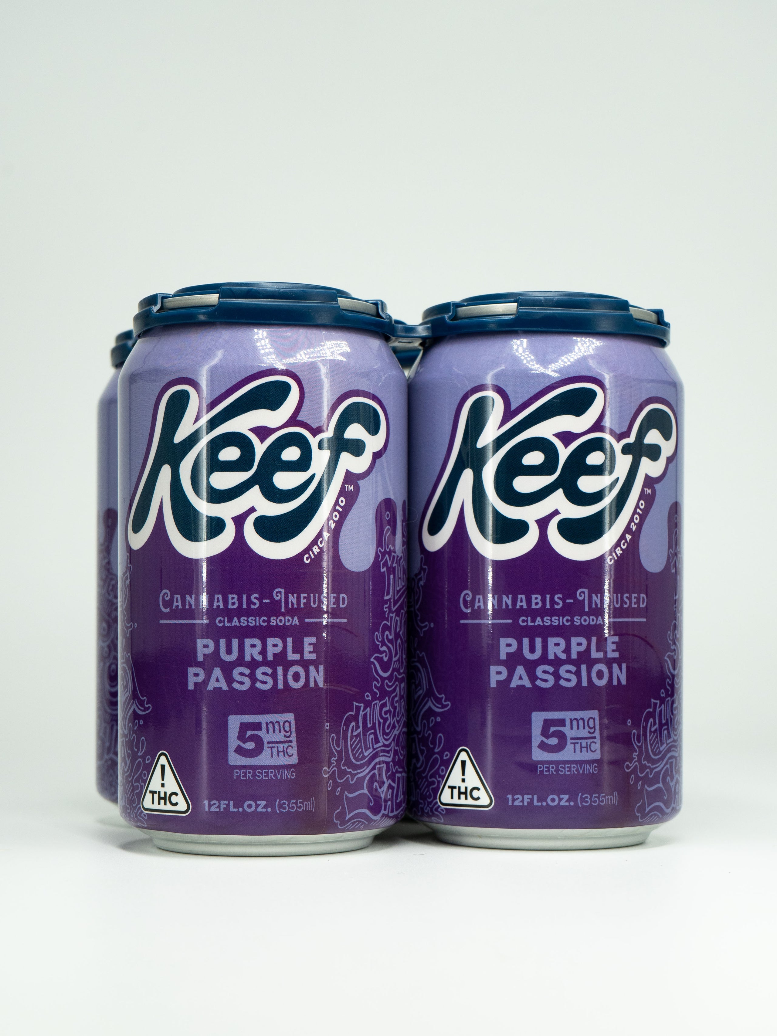 Keef | 5mg D9 THC Classic Soda | 12oz | Strains of the Earth