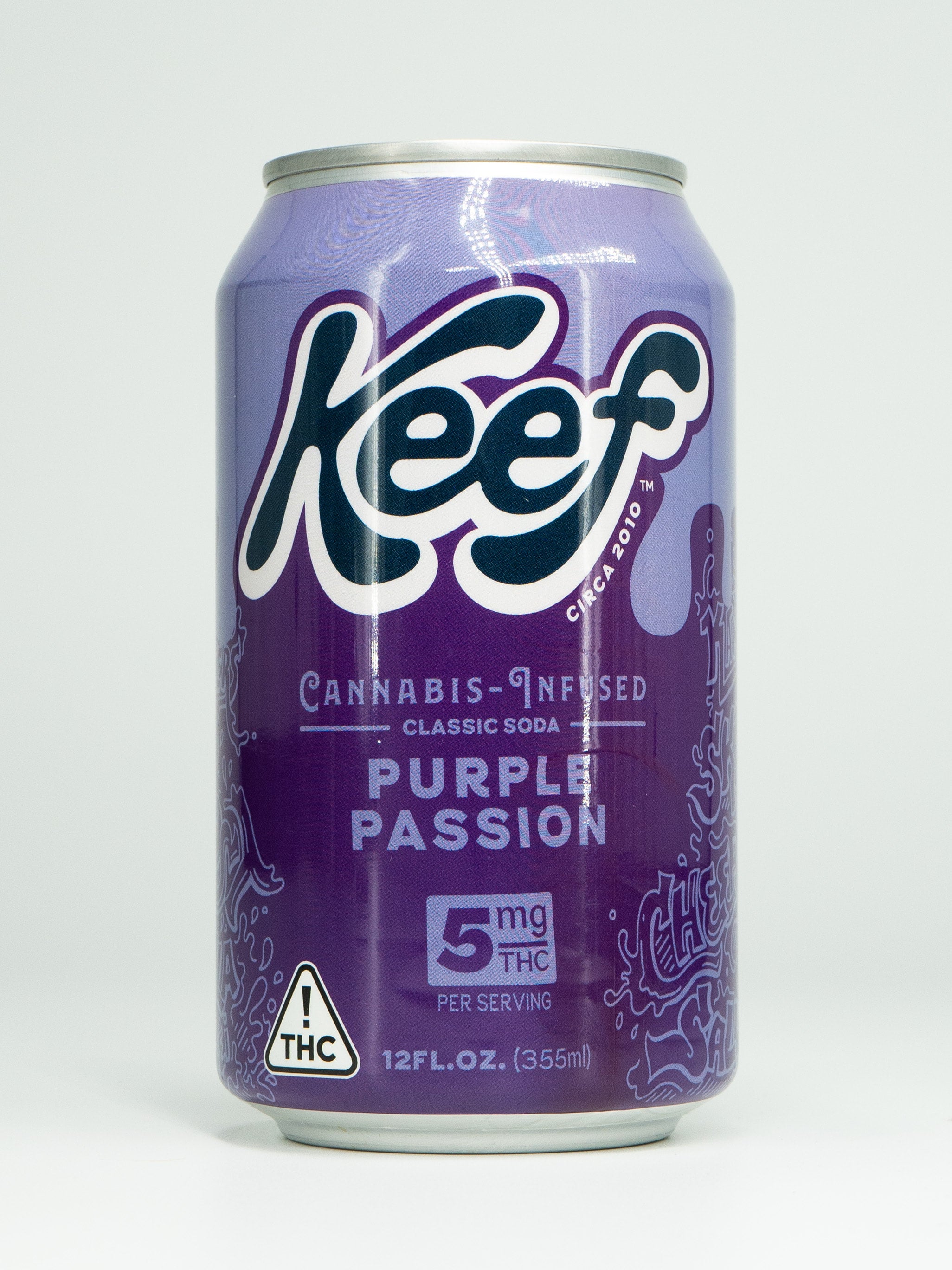 Keef | 5mg D9 THC Classic Soda | 12oz | Strains of the Earth