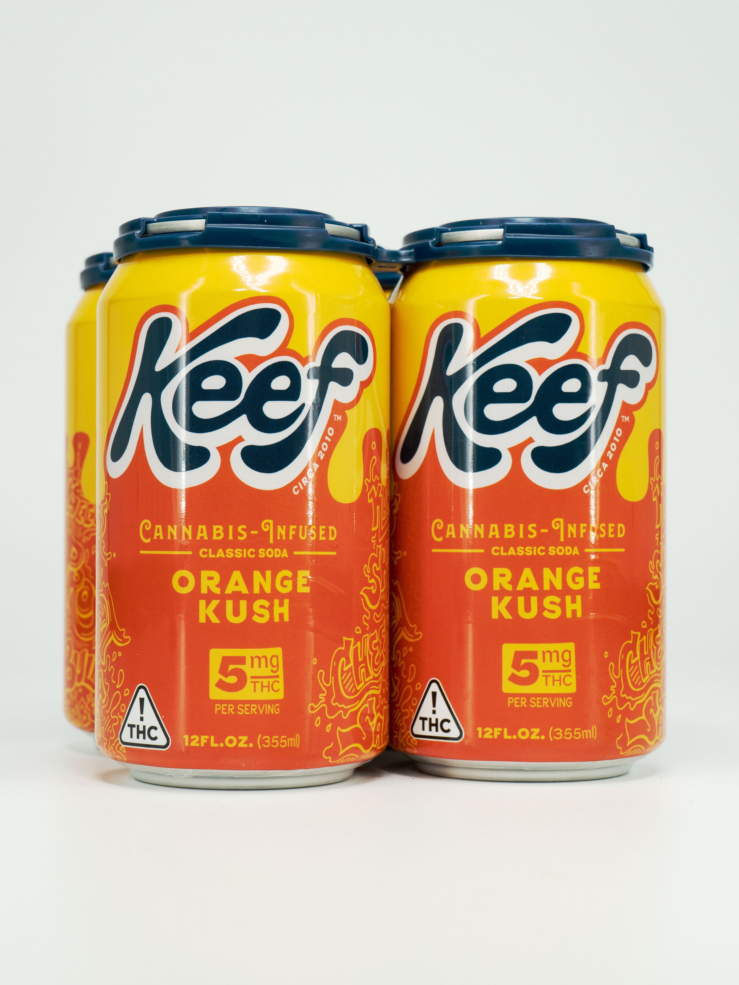 Keef | 5mg D9 THC Classic Soda | 12oz | Strains of the Earth