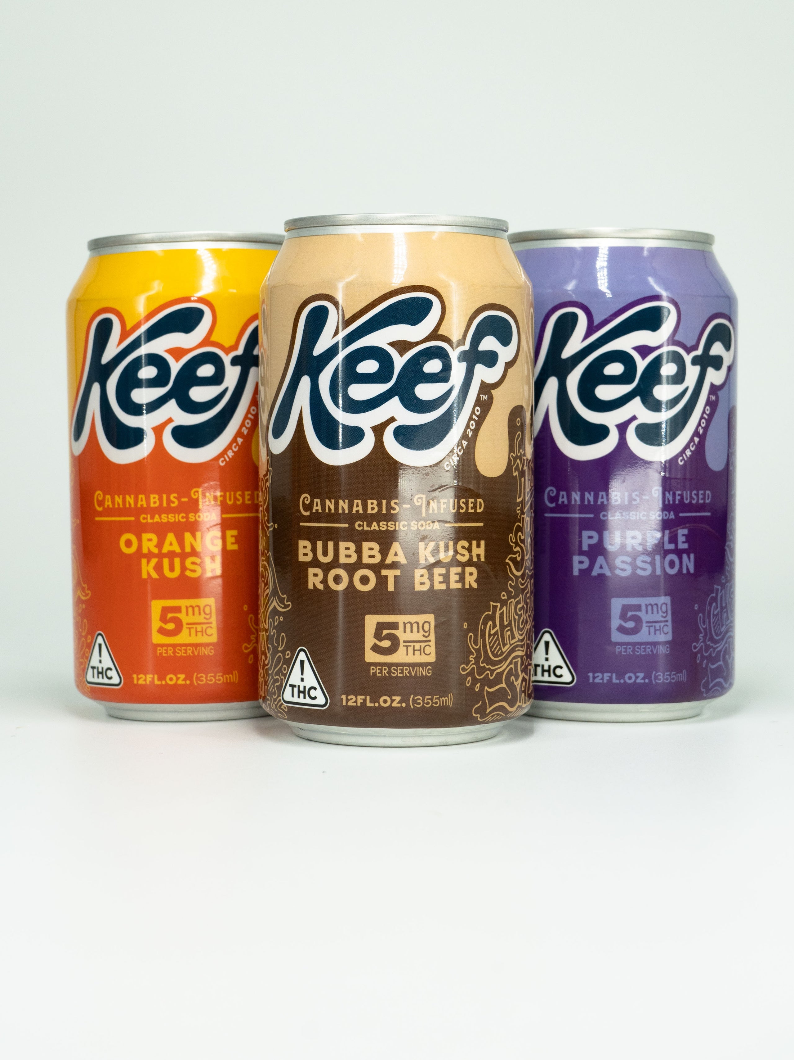 Keef | 5mg D9 THC Classic Soda | Strains of the Earth