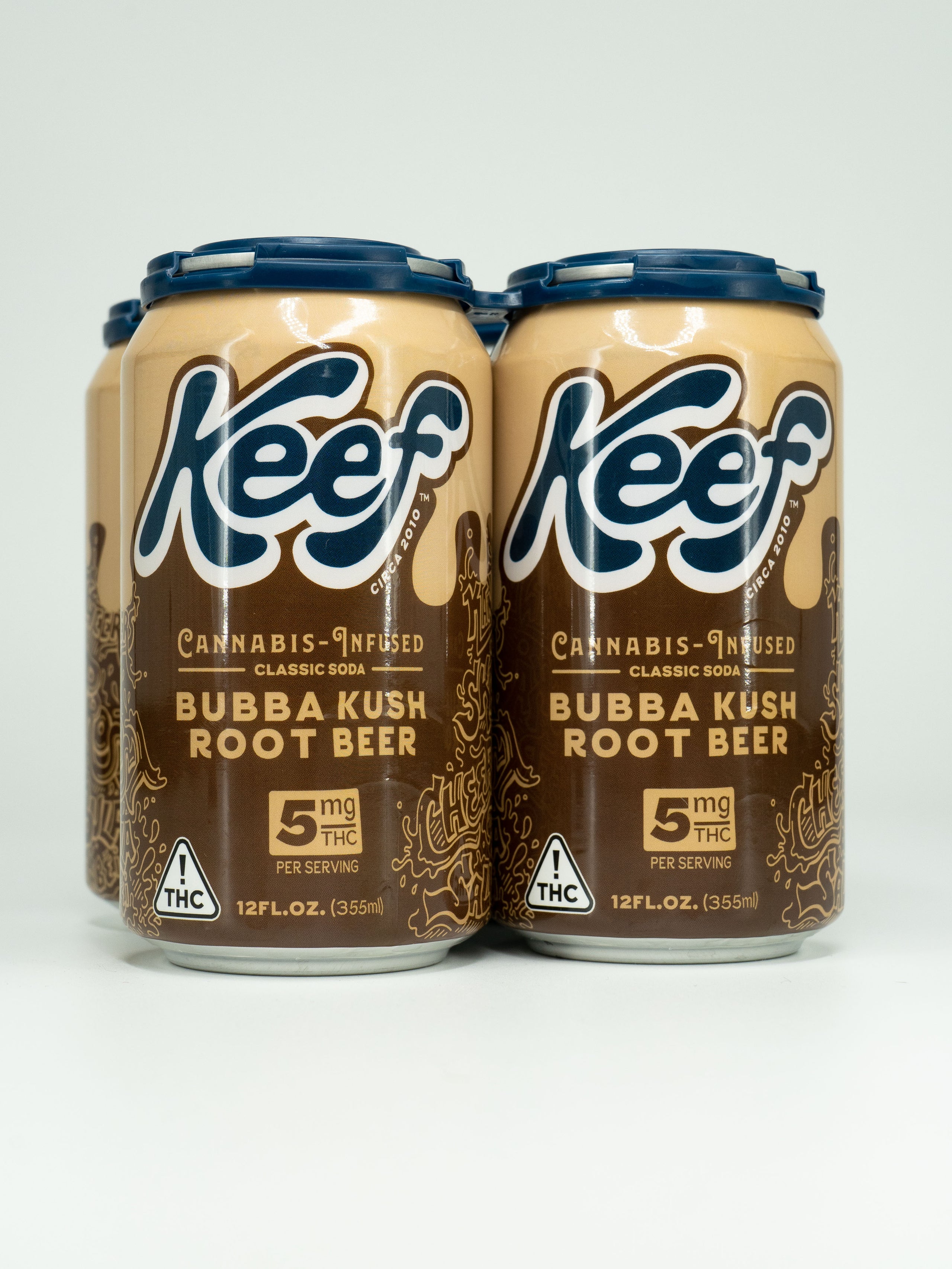 Keef | 5mg D9 THC Classic Soda | 12oz | Strains of the Earth