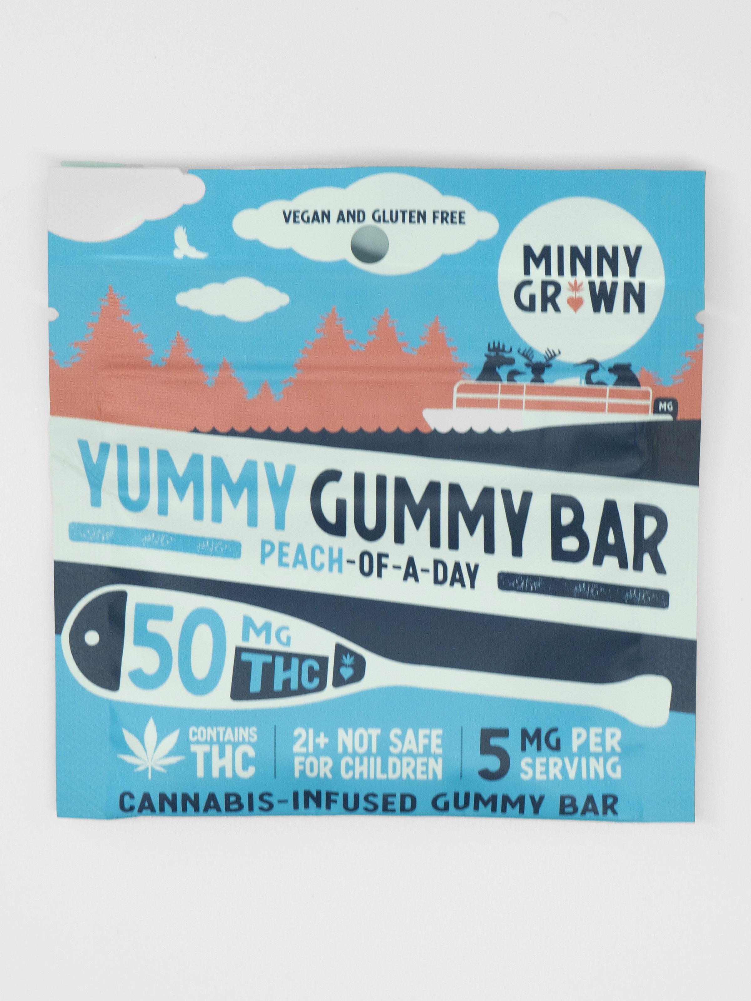 Minny Grown 50mg Thc Yummy Gummy Bar Strains Of The Earth