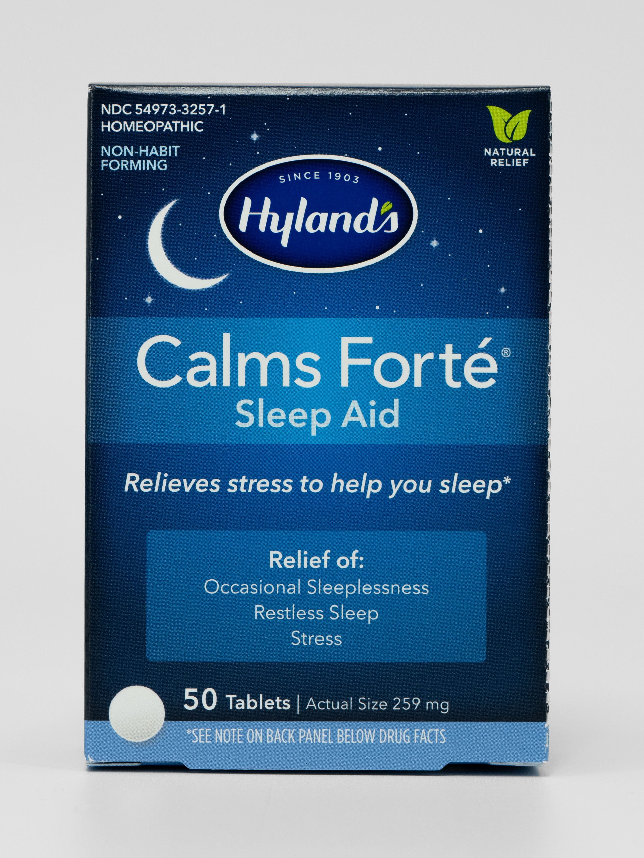 Hyland's Naturals | Calms Forte Night Time Tablets | 50 ct | Strains of ...