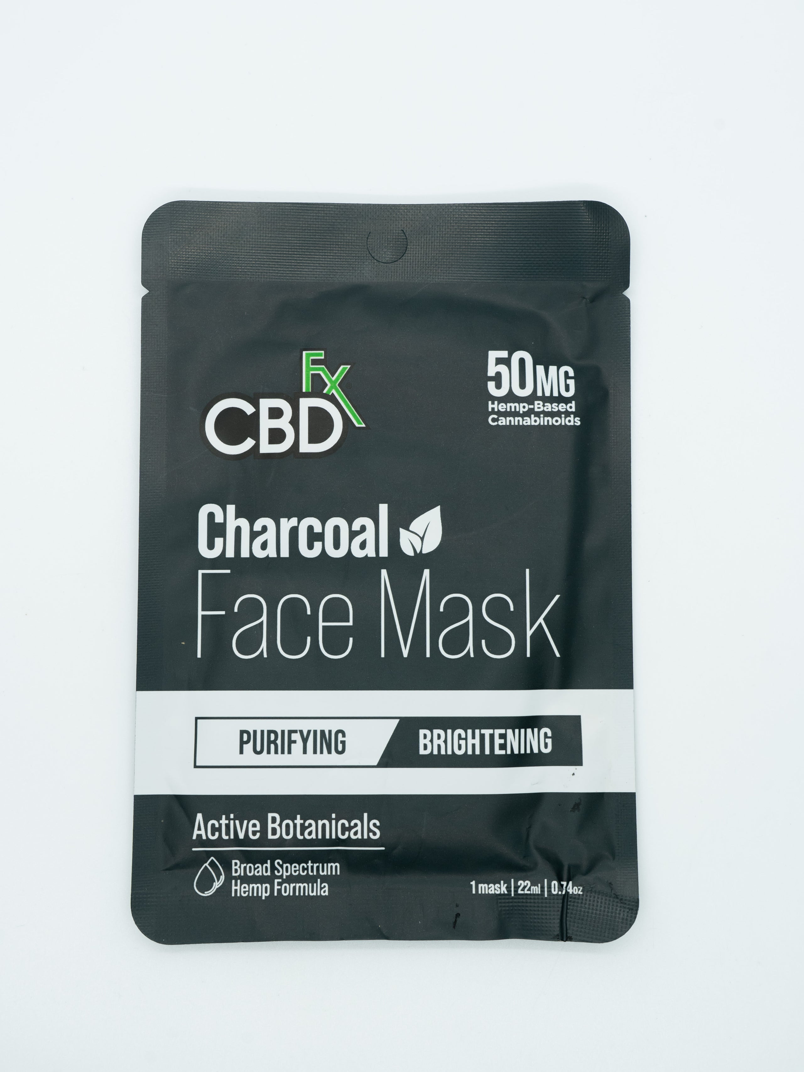 CBDfx | 50mg Broad Spectrum CBD | Face Mask | Strains of the Earth