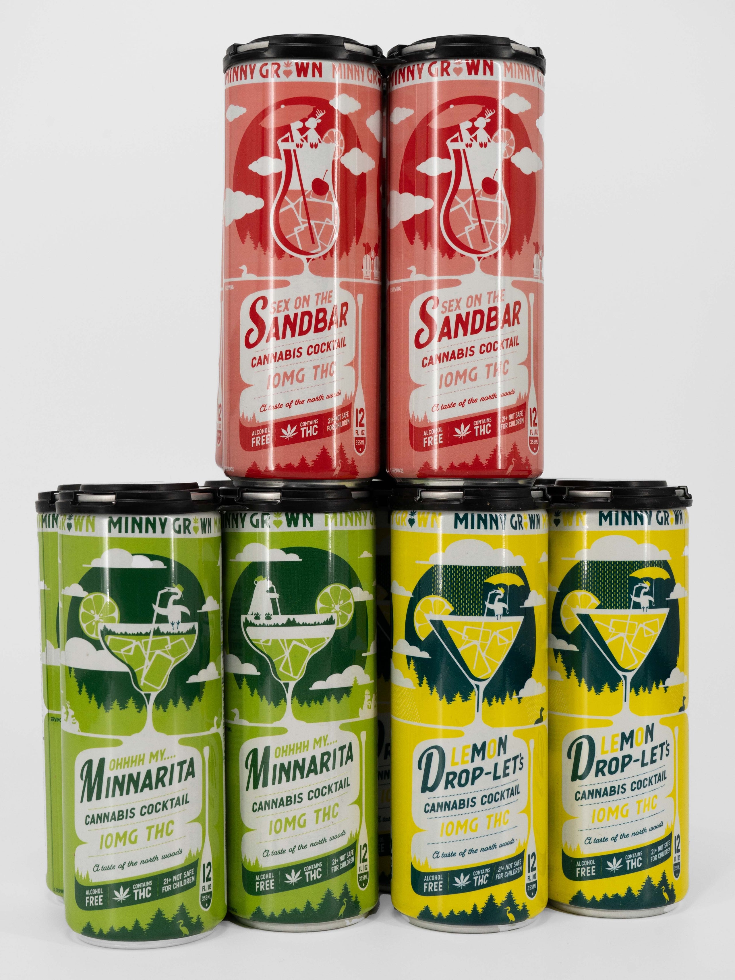 Minny Grown | 10mg THC Cannabis Cocktail | 12oz | Strains of the Earth