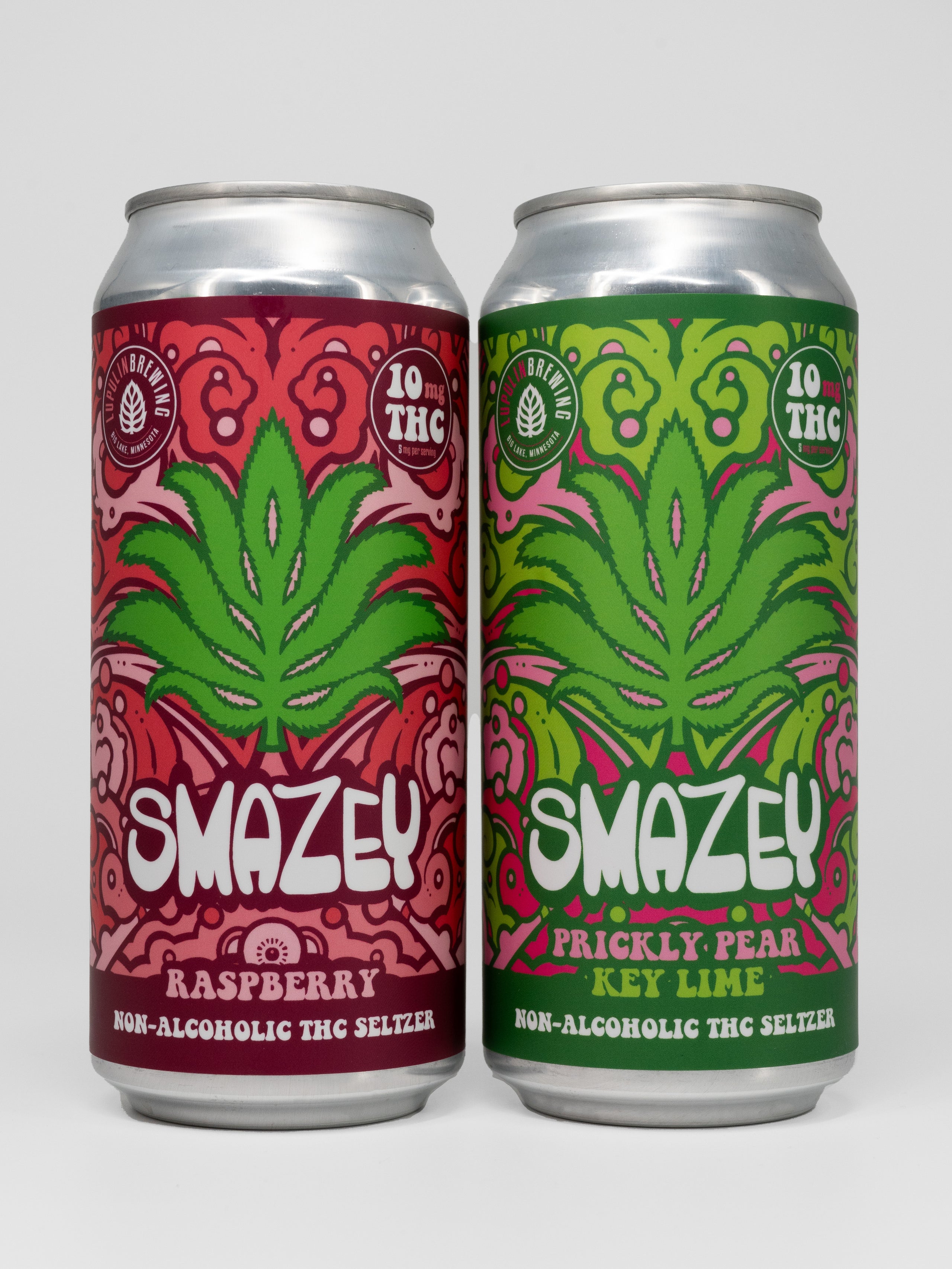 Lupulin Brewing | Smazey Seltzer | 10mg D9 THC | 12oz | Strains of the Earth