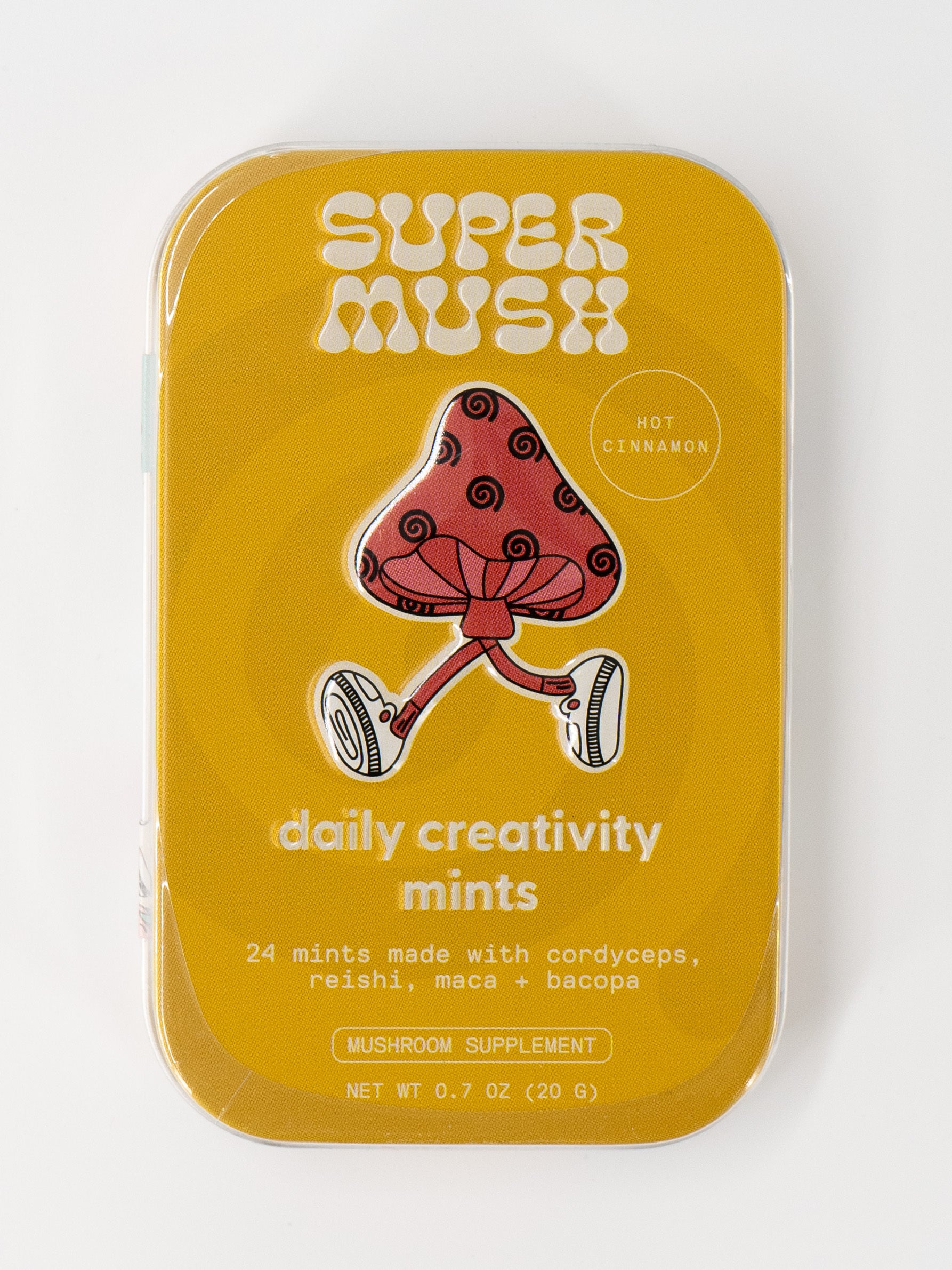 Super Mush | Daily Mushroom Mints | 24 pcs | Strains of the Earth