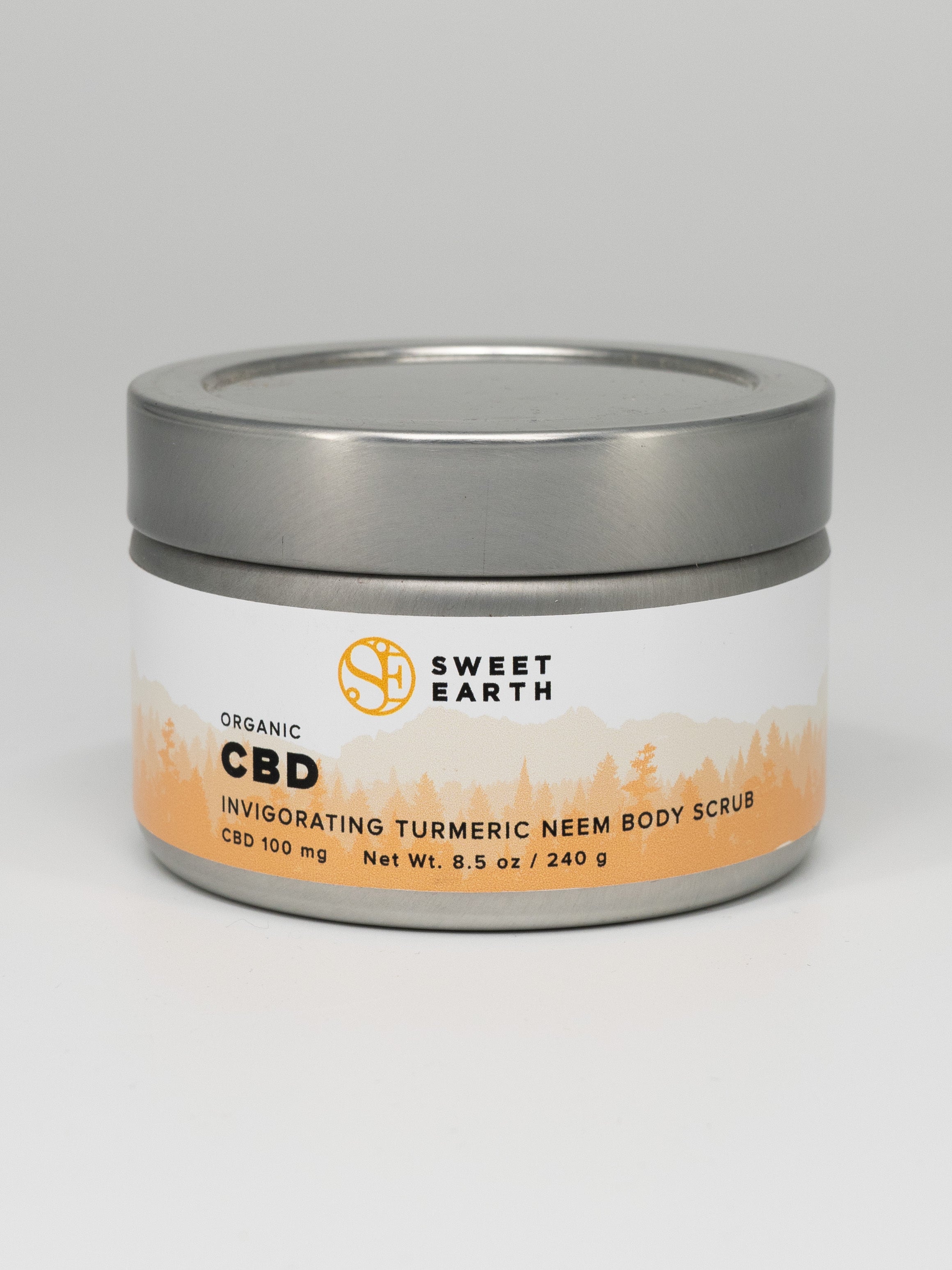 Sweet Earth | CBD Body Scrub | Turmeric & Neem | Strains of the Earth
