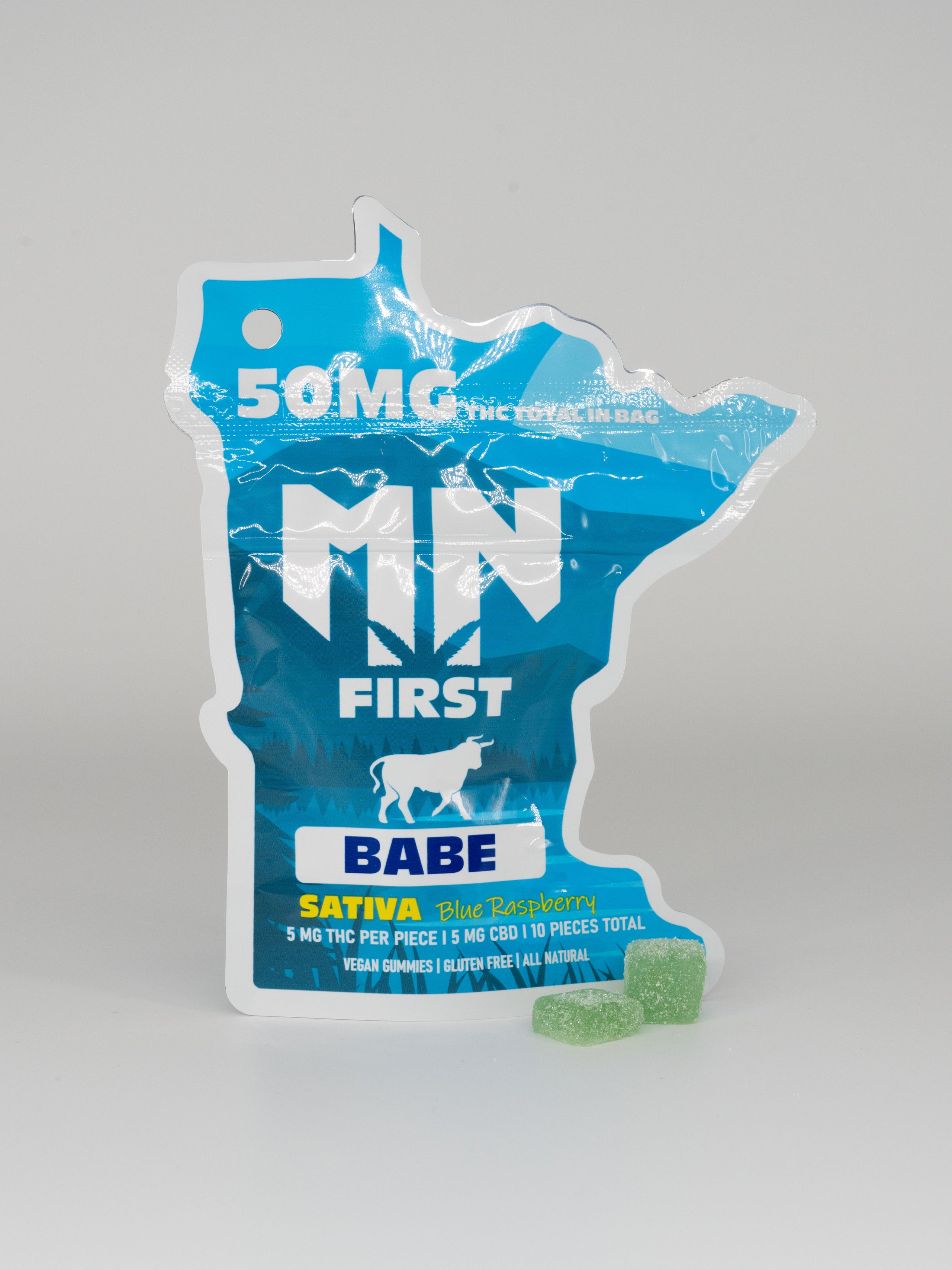 MN First | Babe Gummies | 5mg THC:CBD | 10ct | Strains of the Earth