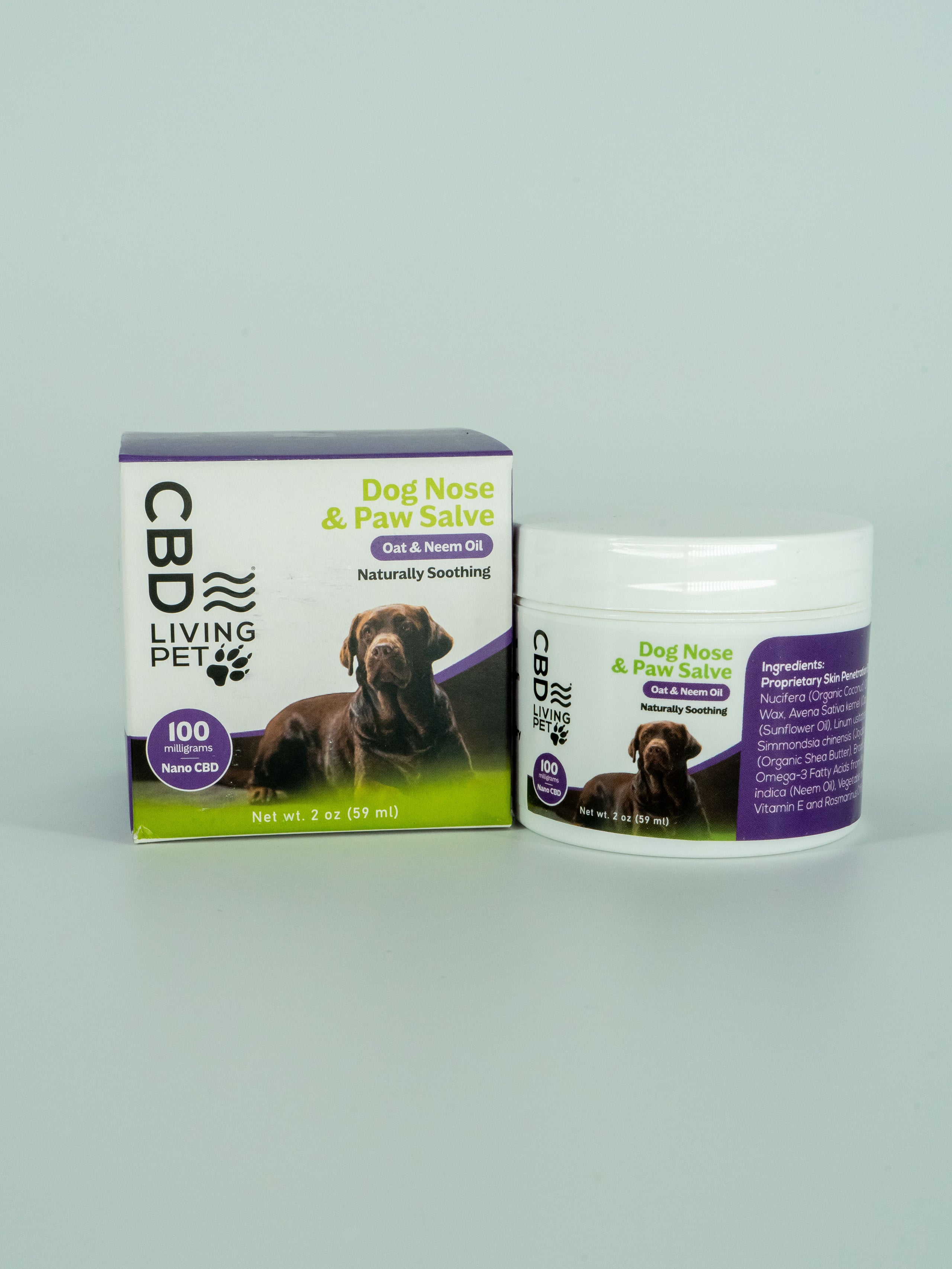 CBD Living | Dog Nose and Paw Salve | Strains of the Earth