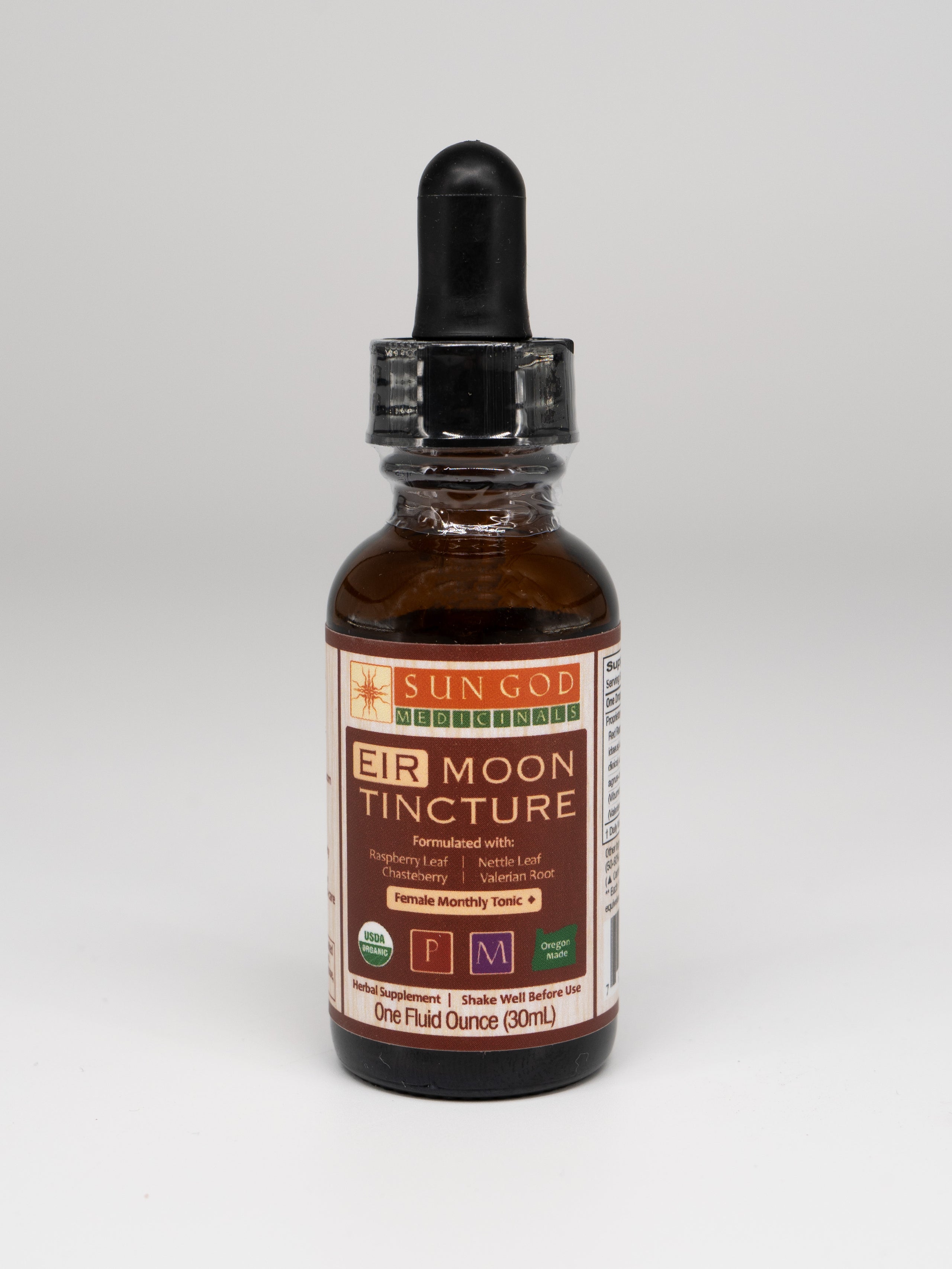Sun God | Eir Moon Tincture | 1oz | Strains of the Earth