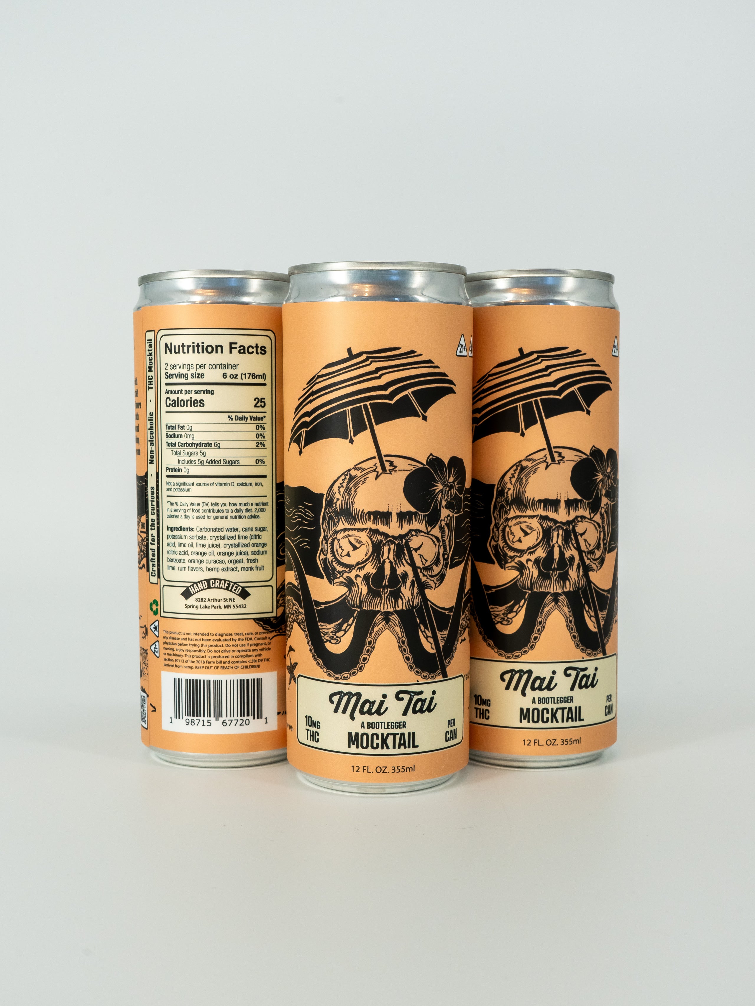 Bootlegger | 10mg THC Mocktail | Mai Tai | Strains of the Earth